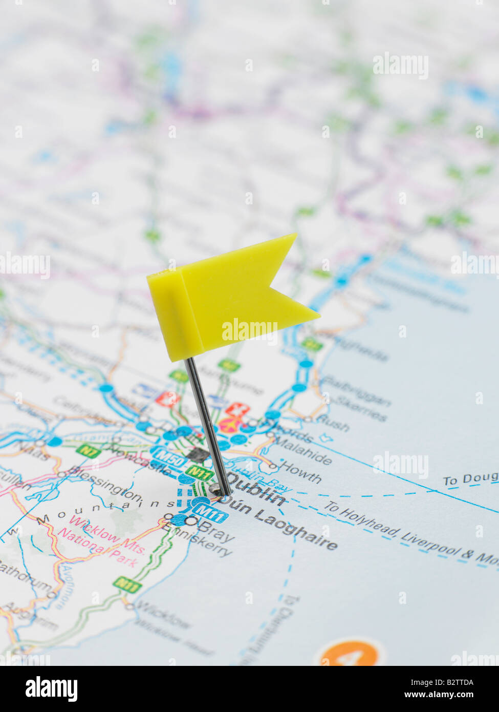 Map of dublin hi-res stock photography and images - Alamy