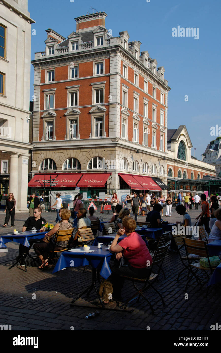 Covent Garden piazza London England Stock Photo - Alamy