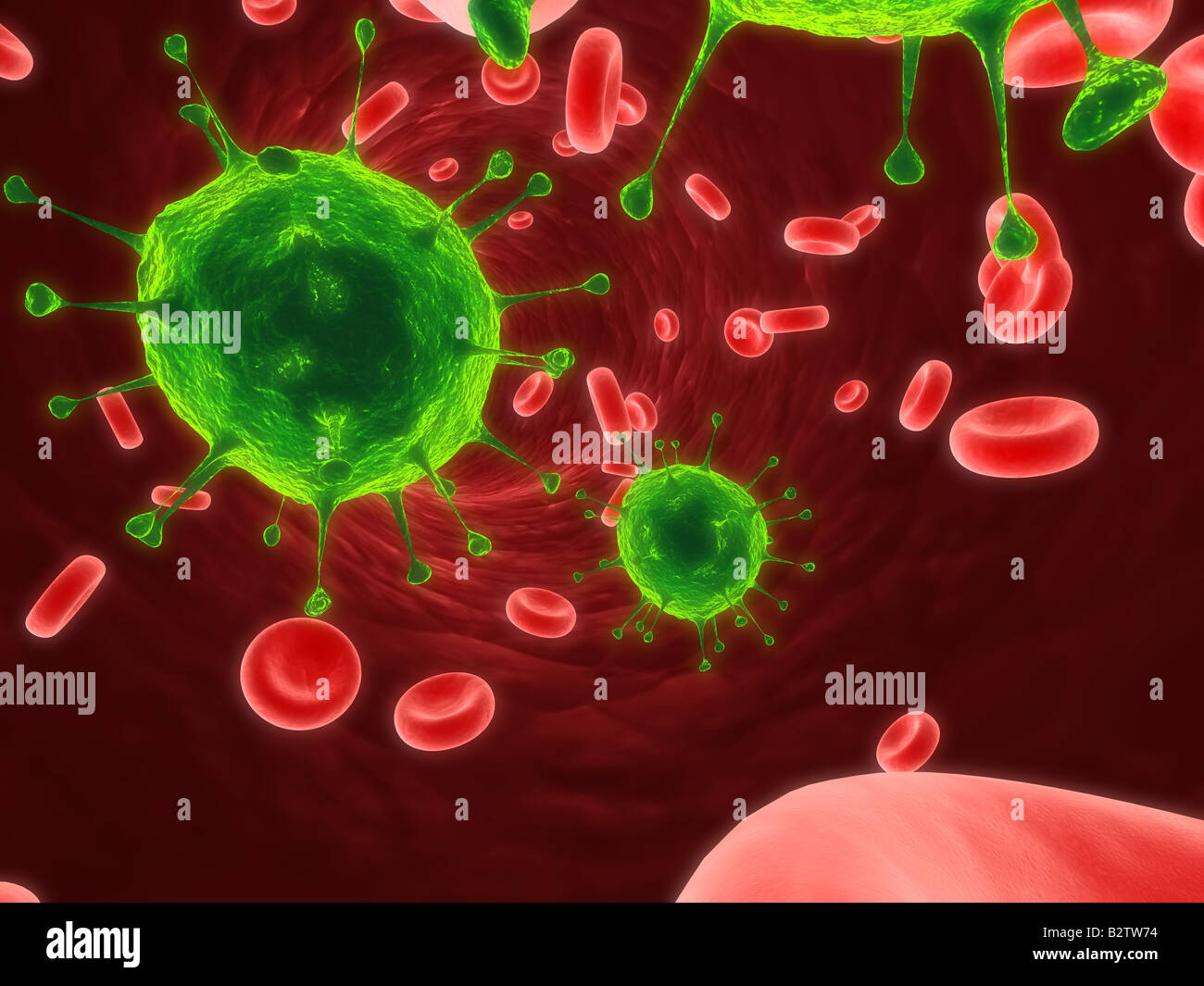 Hiv viruses hi-res stock photography and images - Alamy
