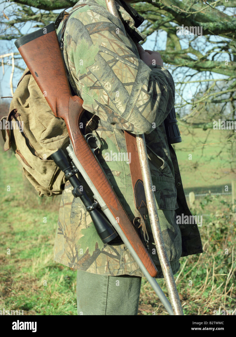 Deer Stalking Rifle Stock Photo - Alamy