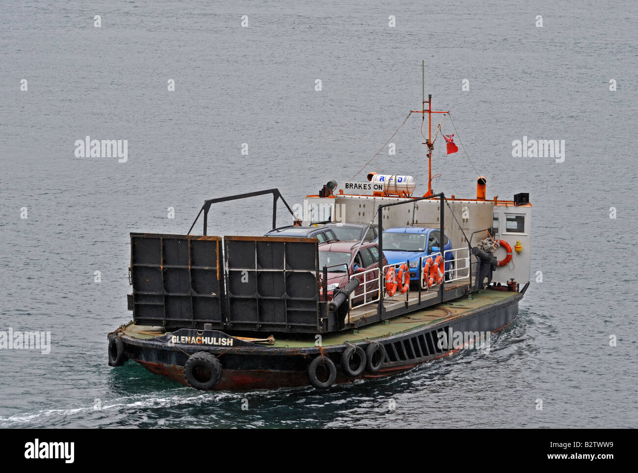 Glenelg to Kylerhea ferry, Glenelg, Skye and Lochalsh, Scotland, United ...