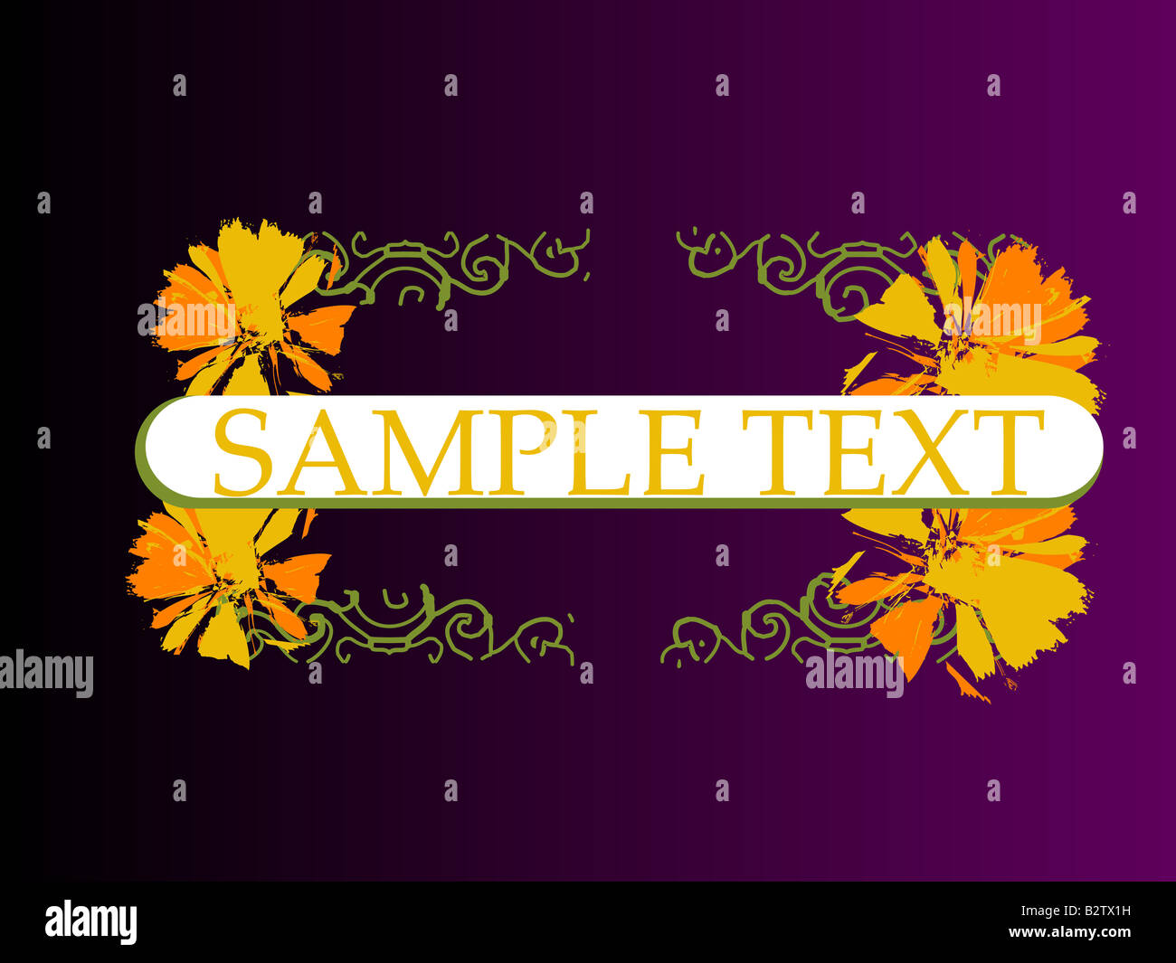 beautiful circular frame Stock Photo - Alamy