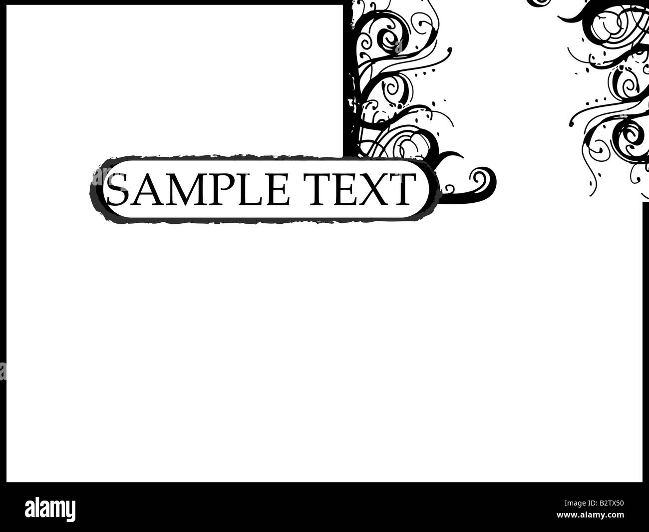 beautiful design with swirls Stock Photo - Alamy