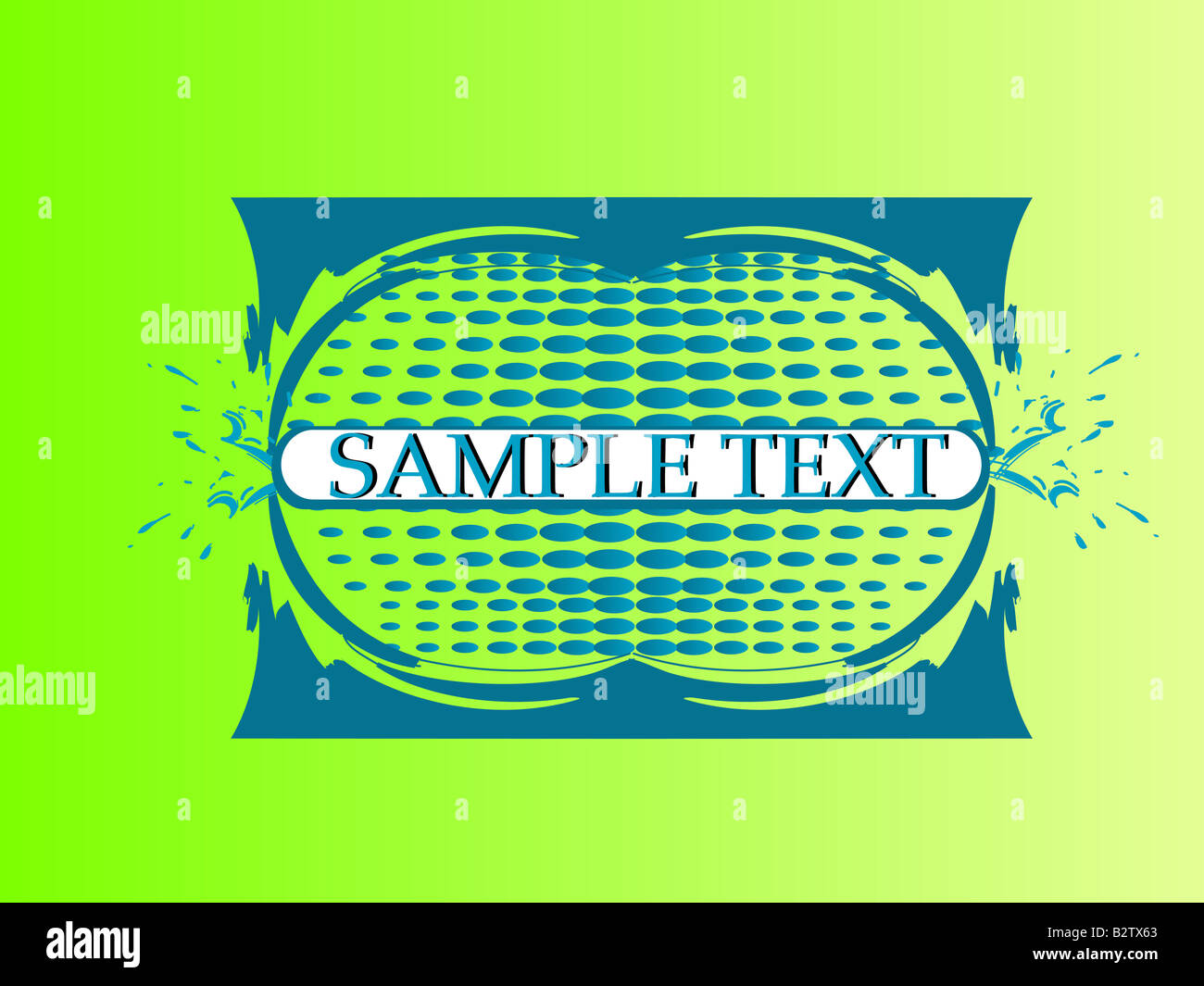 grungy dotted sample text Stock Photo - Alamy
