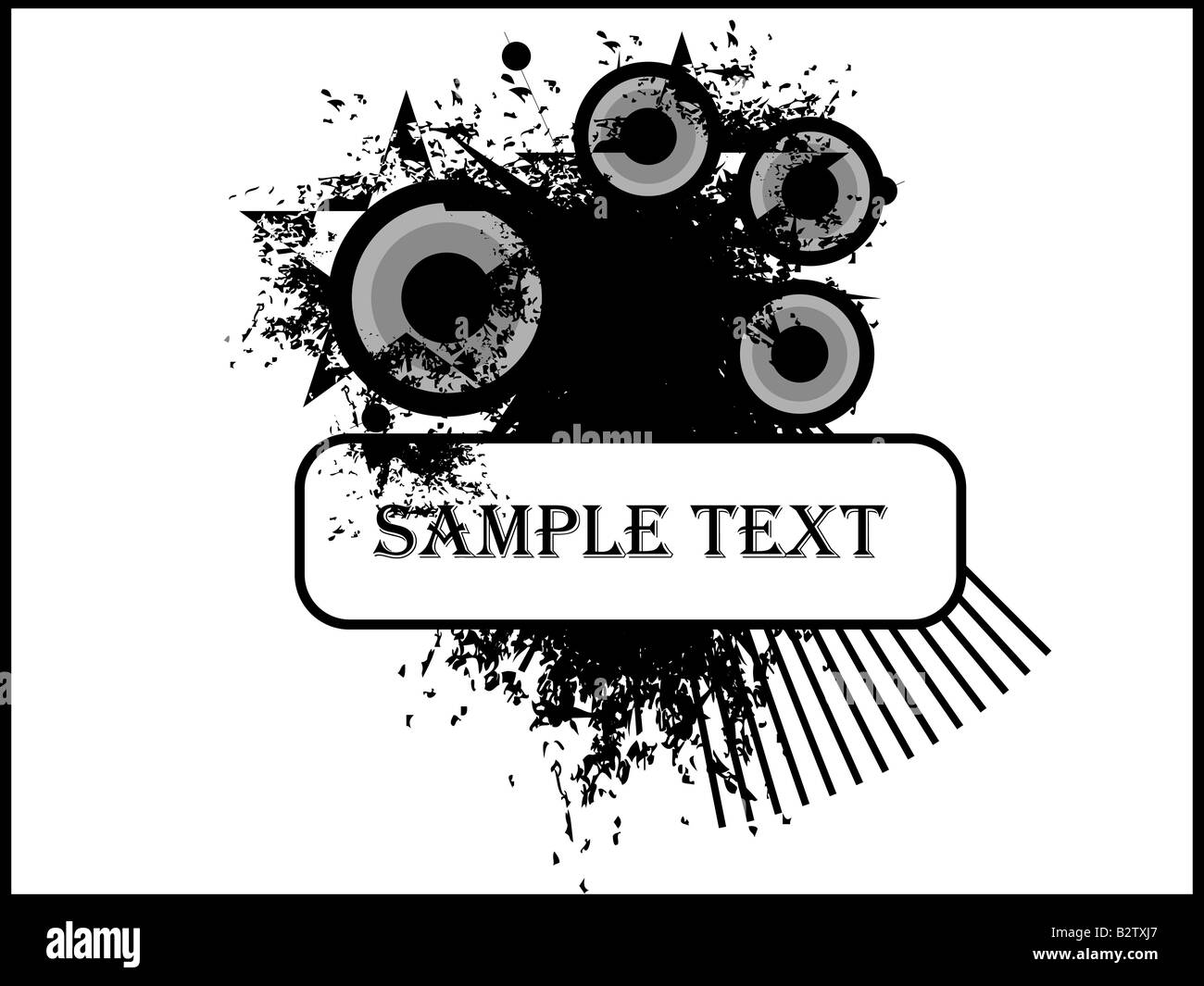 sample text with circles Stock Photo - Alamy