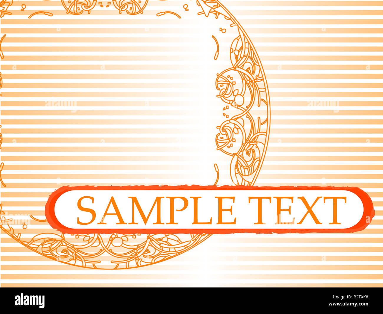 floral circular design Stock Photo - Alamy