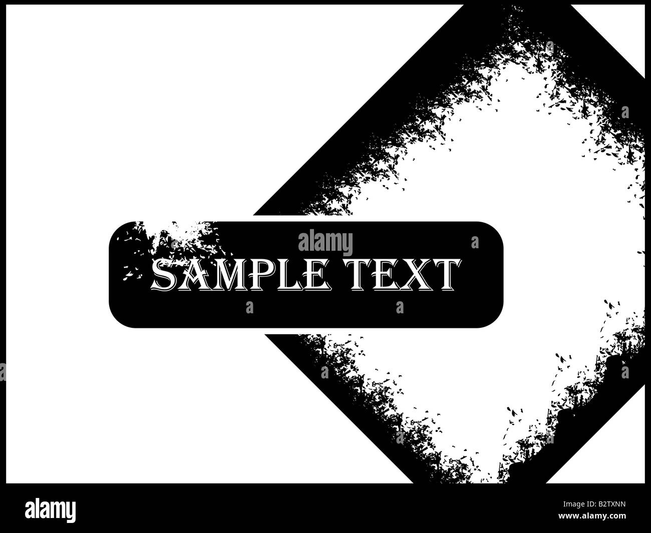 text-template in frame Stock Photo - Alamy
