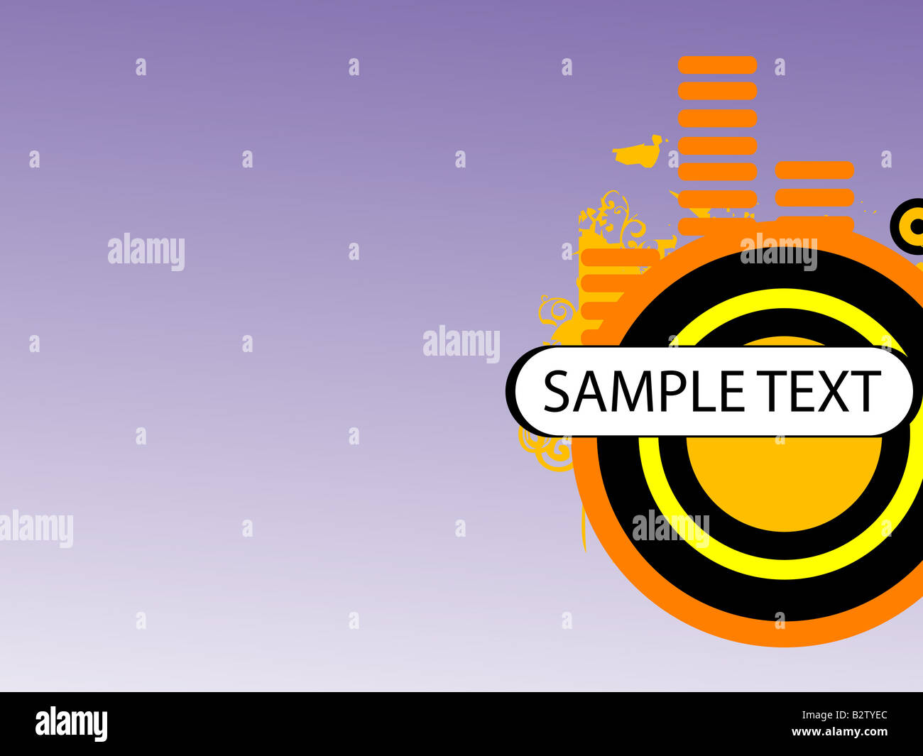 sample-text in circle Stock Photo - Alamy