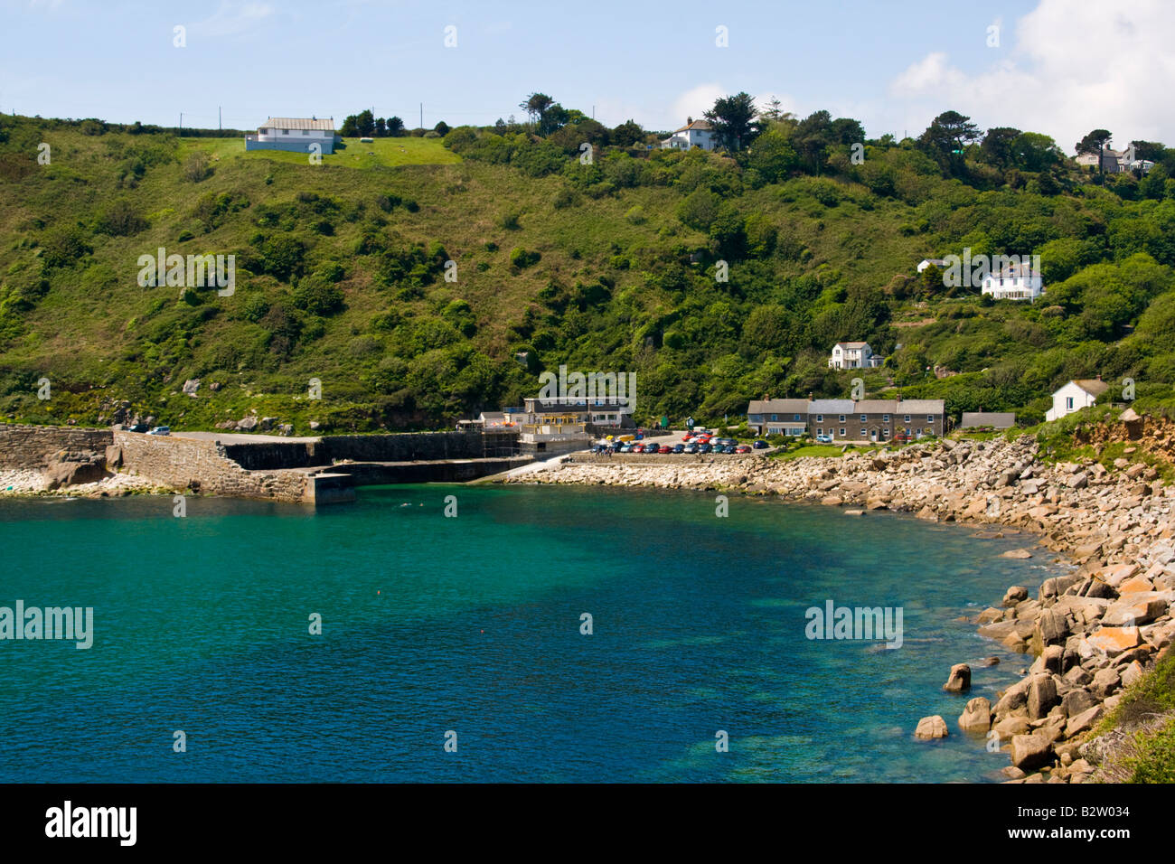 Lamorna Cove Cornwall Stock Photo - Alamy