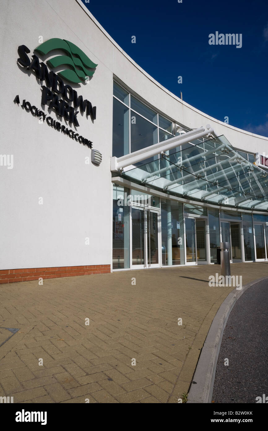 Sandown park racecourse main grandstand hi-res stock photography and ...