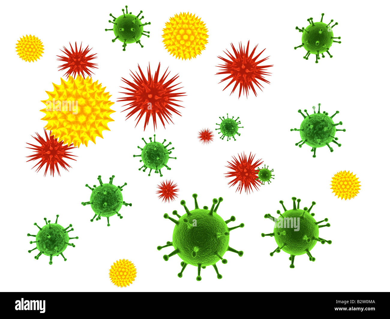 Pathogen viruses bacteria Cut Out Stock Images & Pictures - Alamy