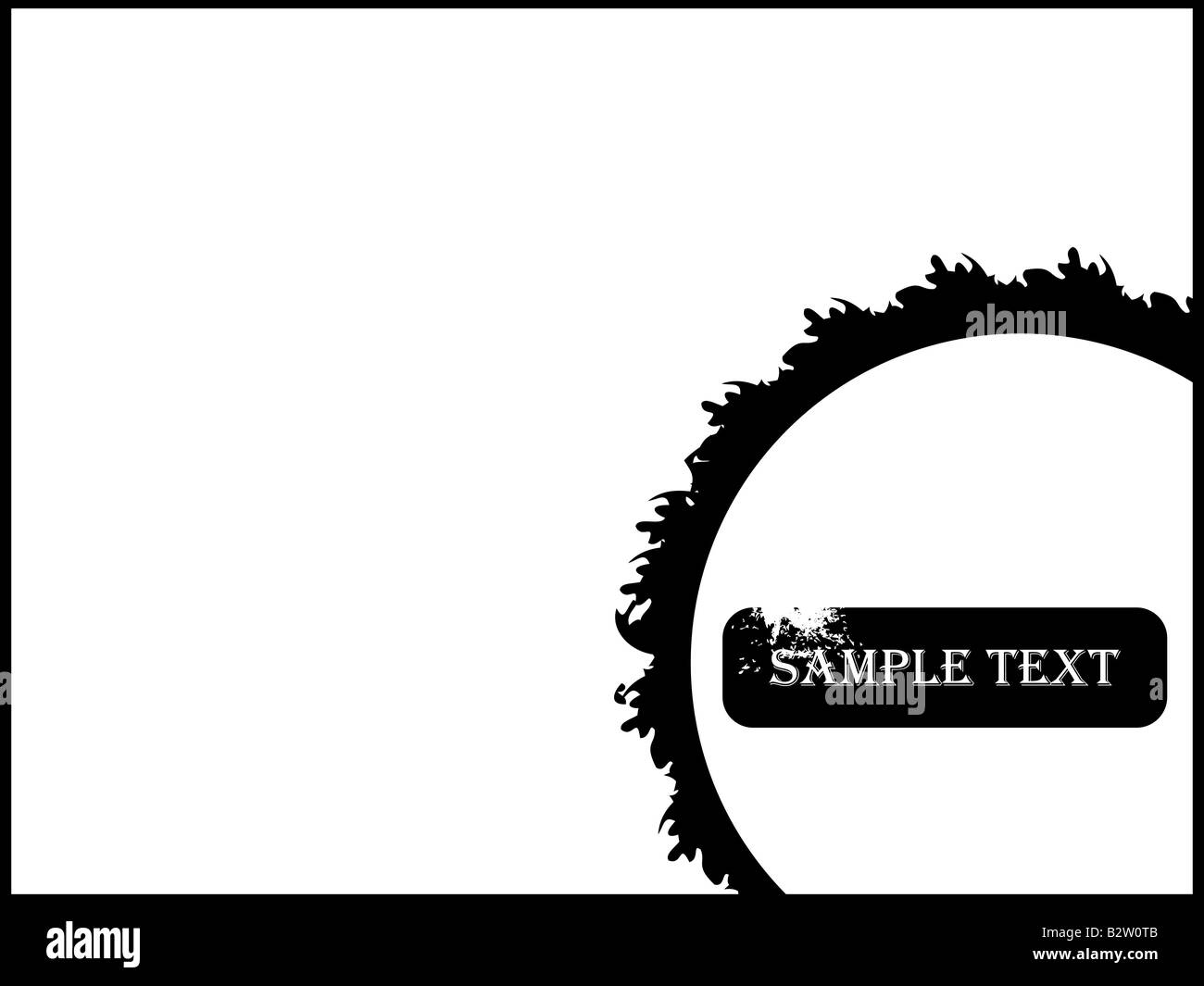 textbox in circle Stock Photo - Alamy