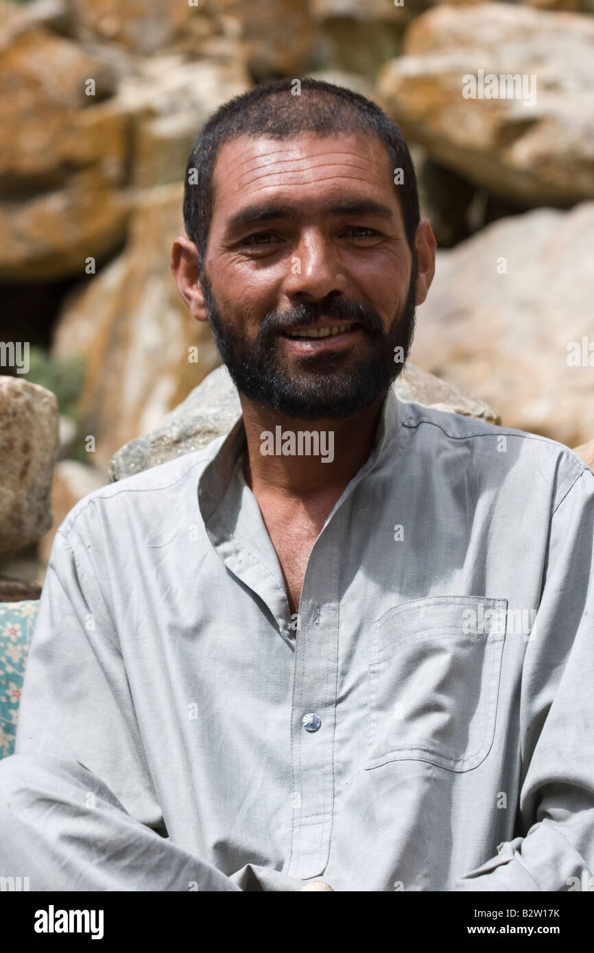 Hunza Man in Karimabad in Northern Pakistan Stock Photo - Alamy