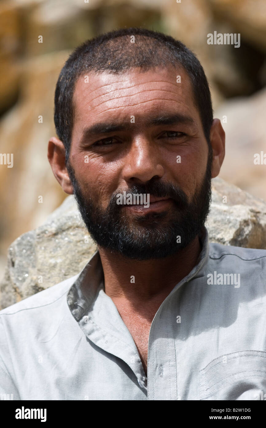 Hunza Man in Karimabad in Northern Pakistan Stock Photo - Alamy