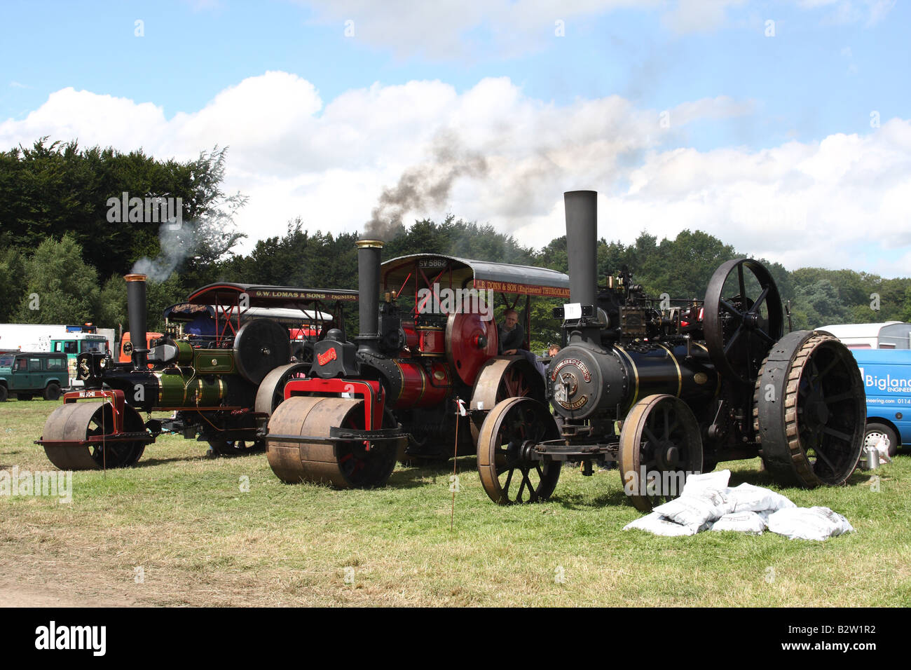 Steam traction engine cromford steam hi-res stock photography and ...