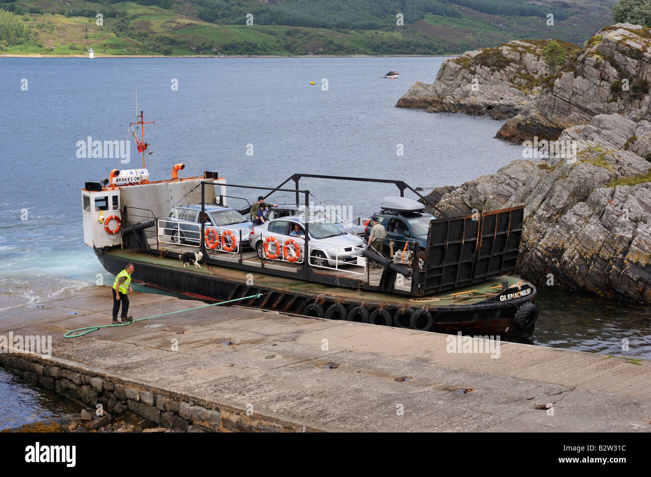 Glenachulish ferry hi-res stock photography and images - Alamy