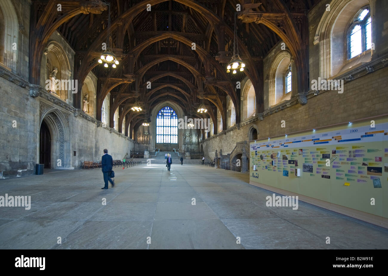 Westminster hall ceiling hi-res stock photography and images - Alamy