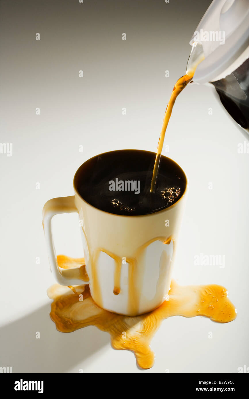 Overflowing Cup Of Tea