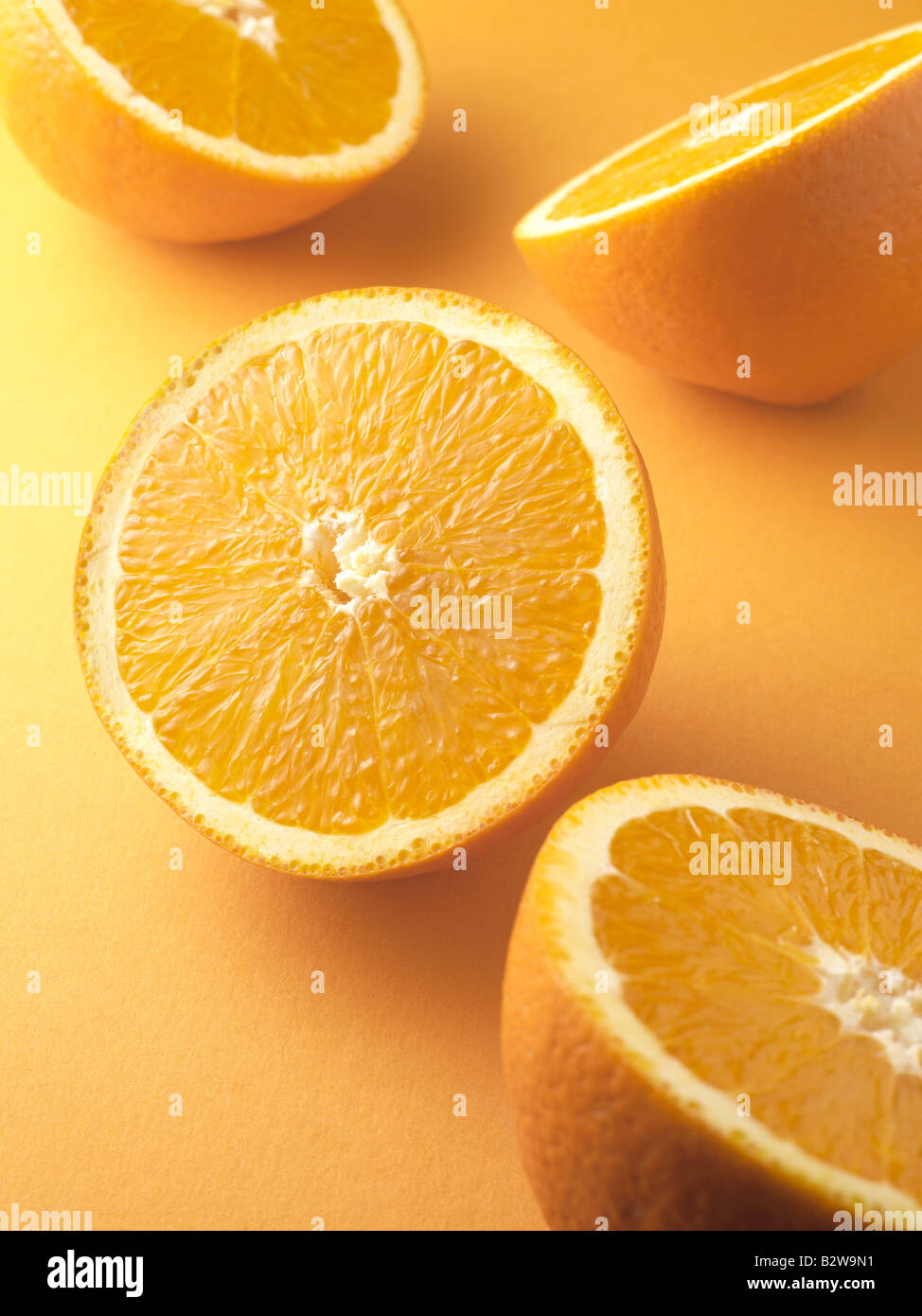Orange halves hi-res stock photography and images - Alamy
