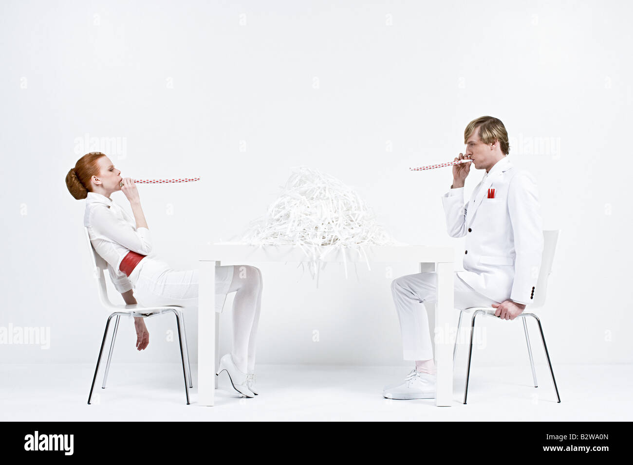 Businessman blowing his stack hi-res stock photography and images - Alamy