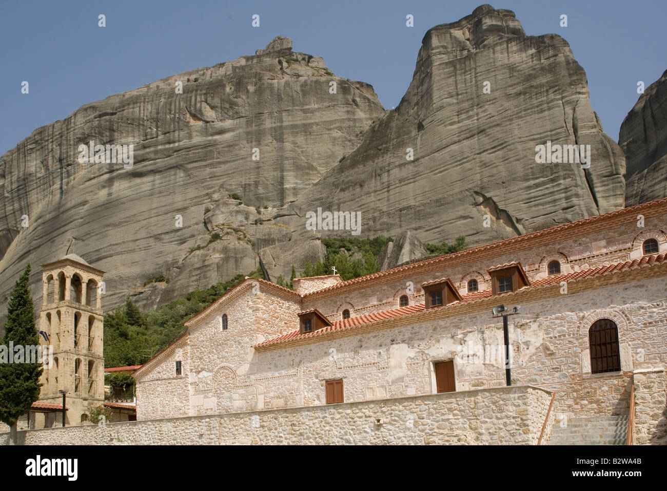 Greece Thessaly Meteora Kalambaka Byzantine church Stock Photo - Alamy
