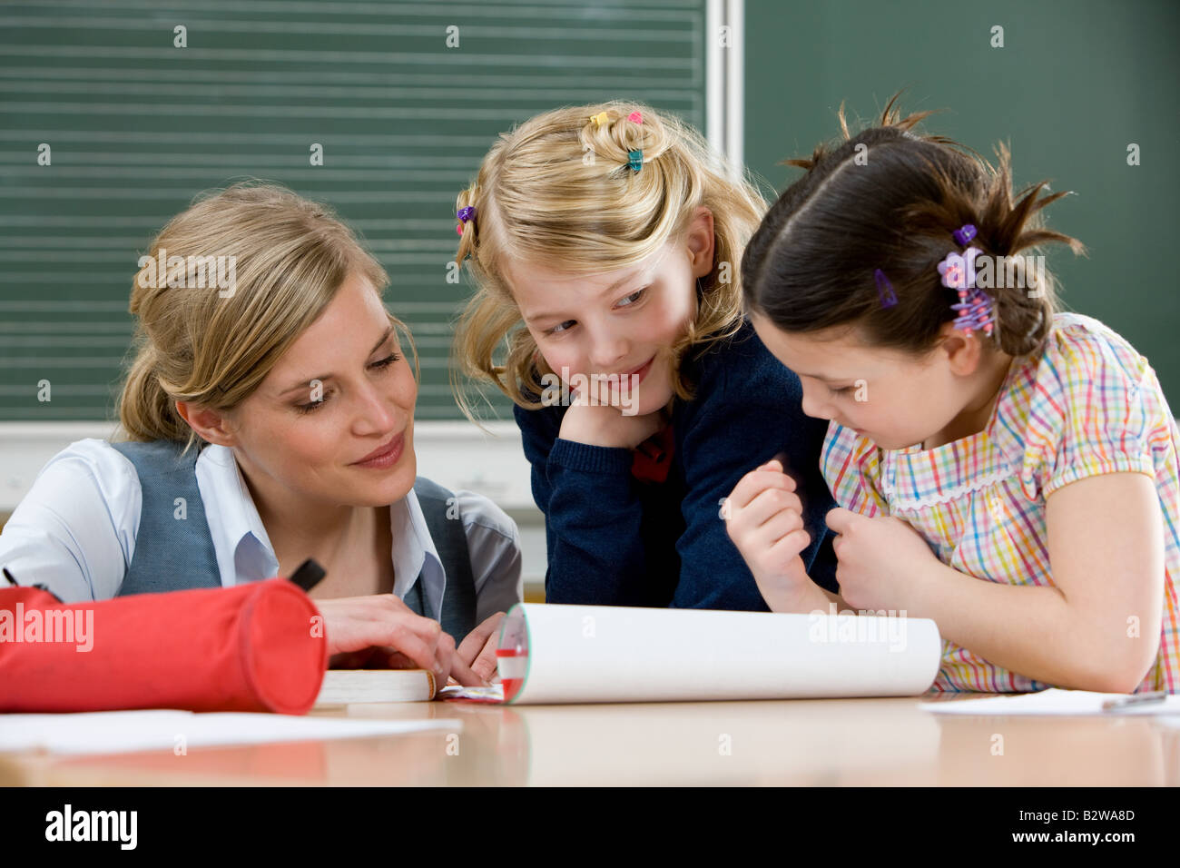 Two teacher child hi-res stock photography and images - Alamy