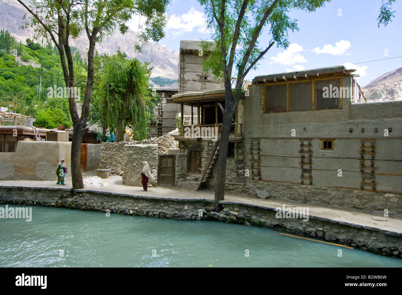 Village of Ganish near Karimabad Hunza Pakistan Stock Photo - Alamy