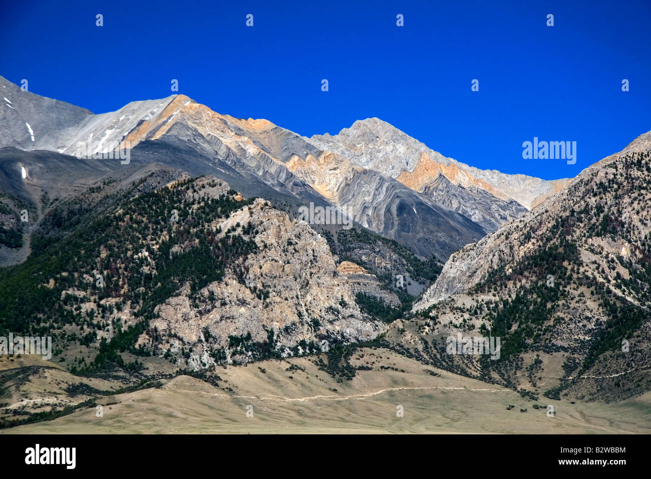 Borah Peak also known as Mount Borah is the highest mountain in Idaho ...