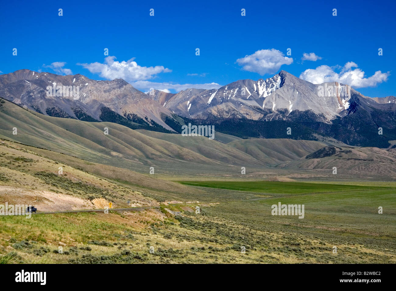 Borah Peak also known as Mount Borah is the highest mountain in Idaho Stock Photo - Alamy