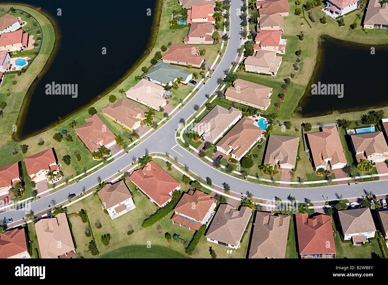 Housing development in fort lauderdale Stock Photo - Alamy