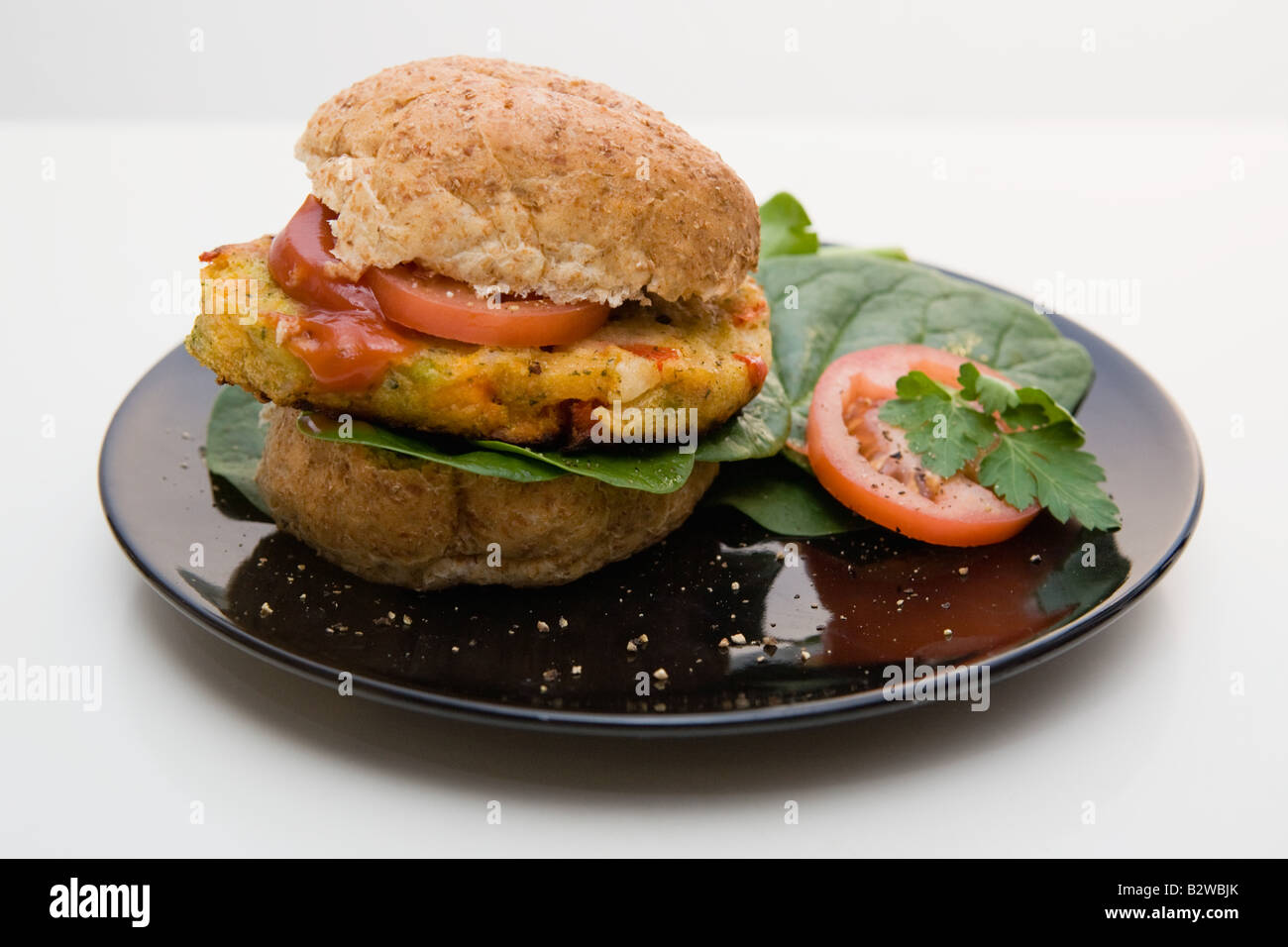 Small Burger High Resolution Stock Photography and Images - Alamy