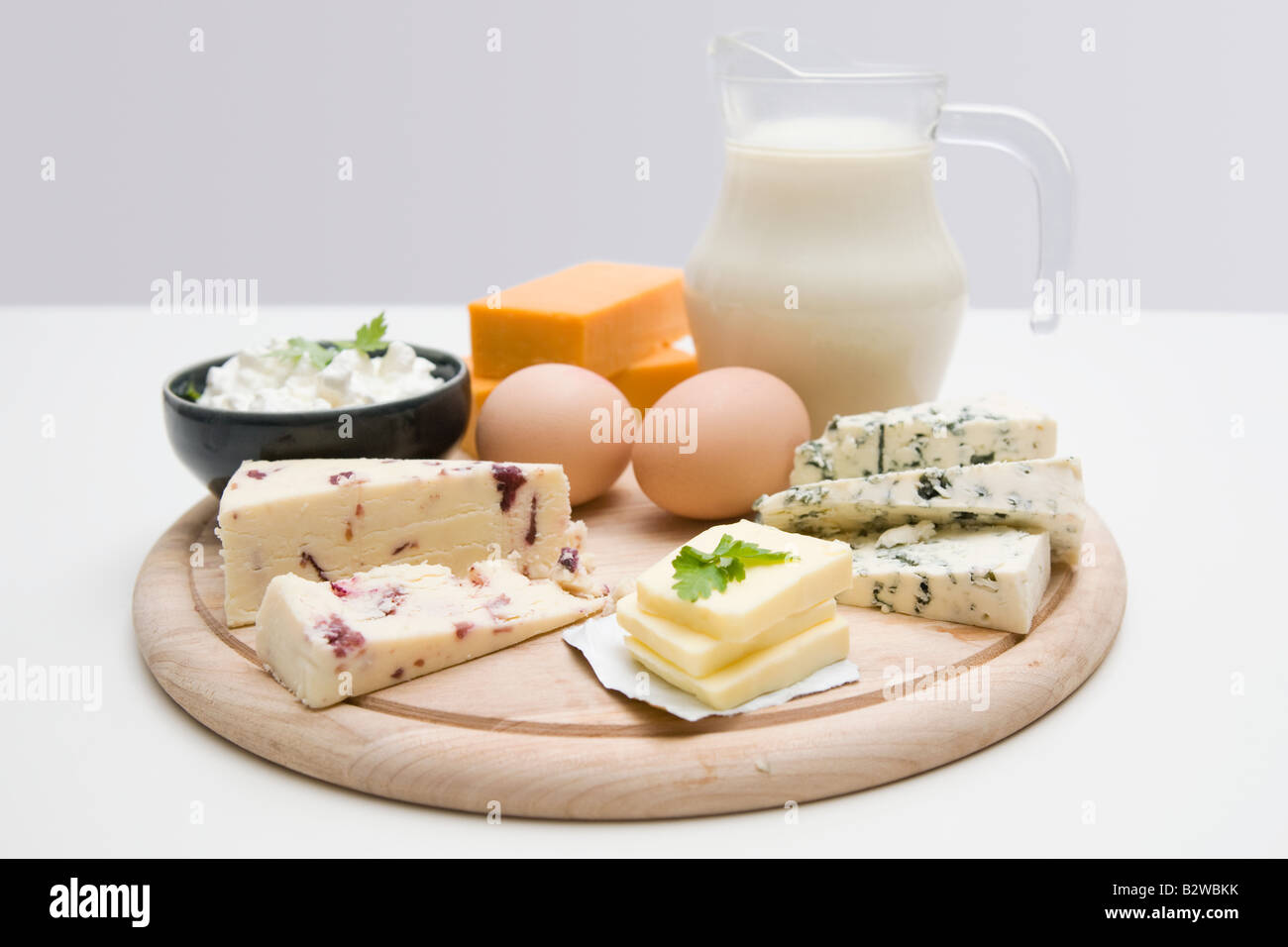 Protein food groups Stock Photo - Alamy