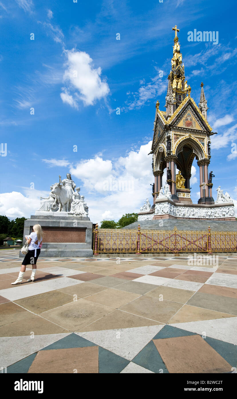 Albert memorial spire hi-res stock photography and images - Alamy