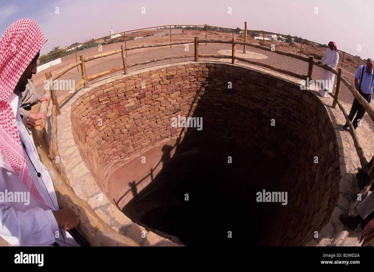 Asia, Middle Est, Saudi Arabia, the empty well of Birjaisara, near El ...