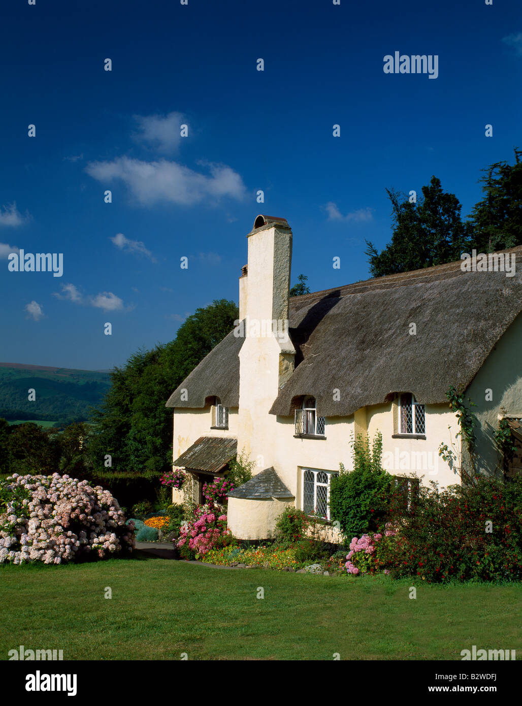 Selworthy Somerset England UK Stock Photo - Alamy