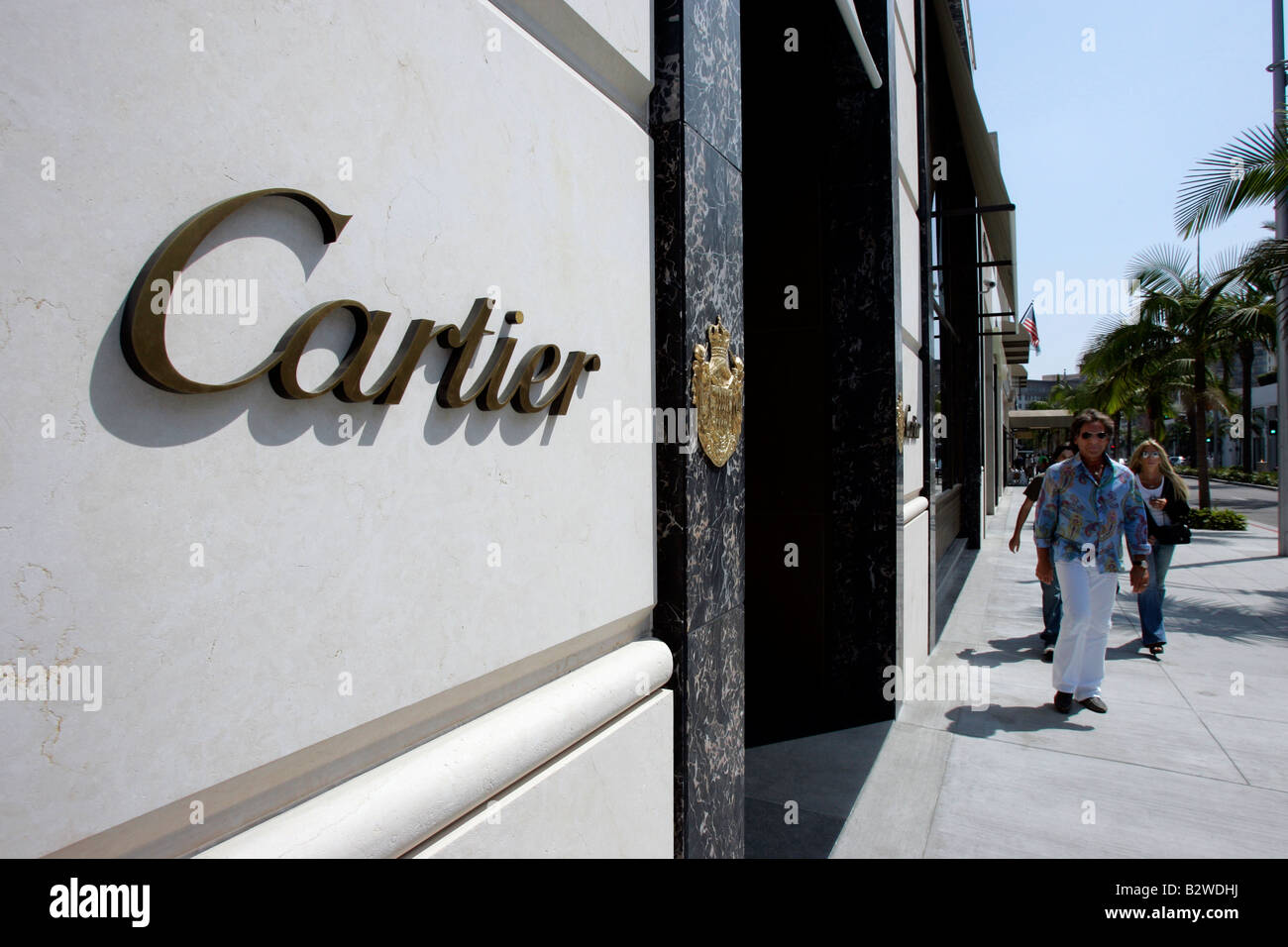 US LOS ANGELES Cartier at Rodeo Drive Beverly Hills PHOTO GERRIT DE ...