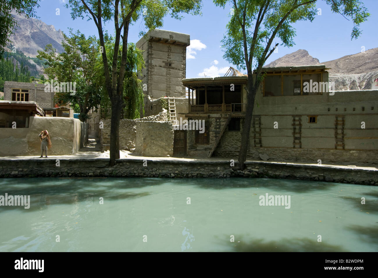 Village of Ganish near Karimabad Hunza Pakistan Stock Photo - Alamy