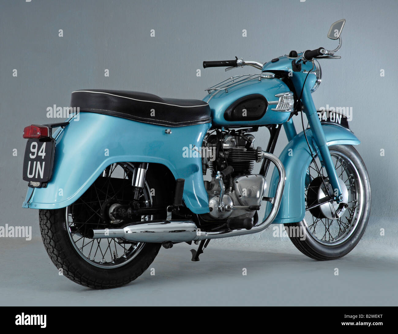 1962 Triumph 3TA Stock Photo - Alamy
