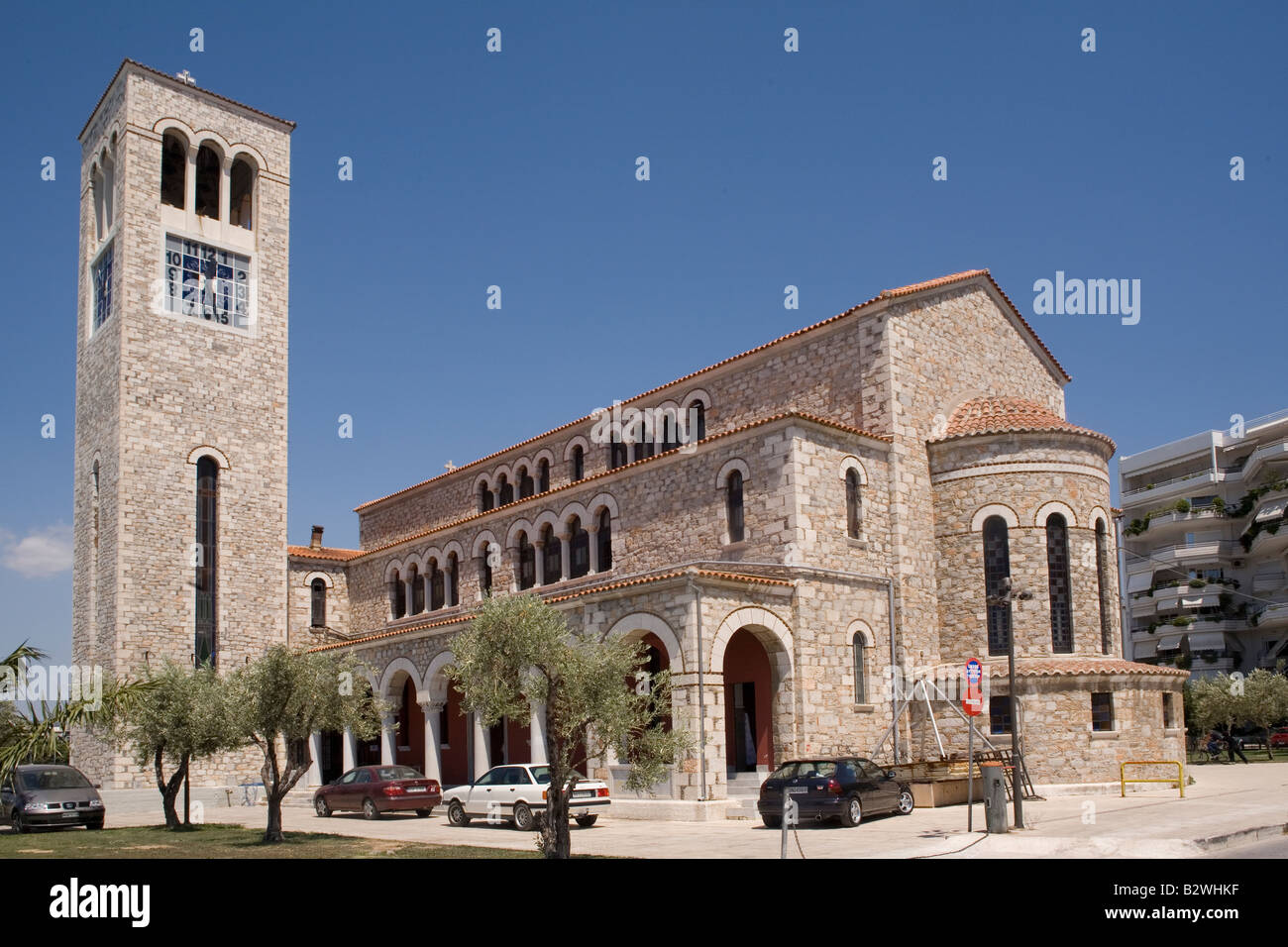 Greece Thessaly Volos Agios Konstantinos church Stock Photo - Alamy