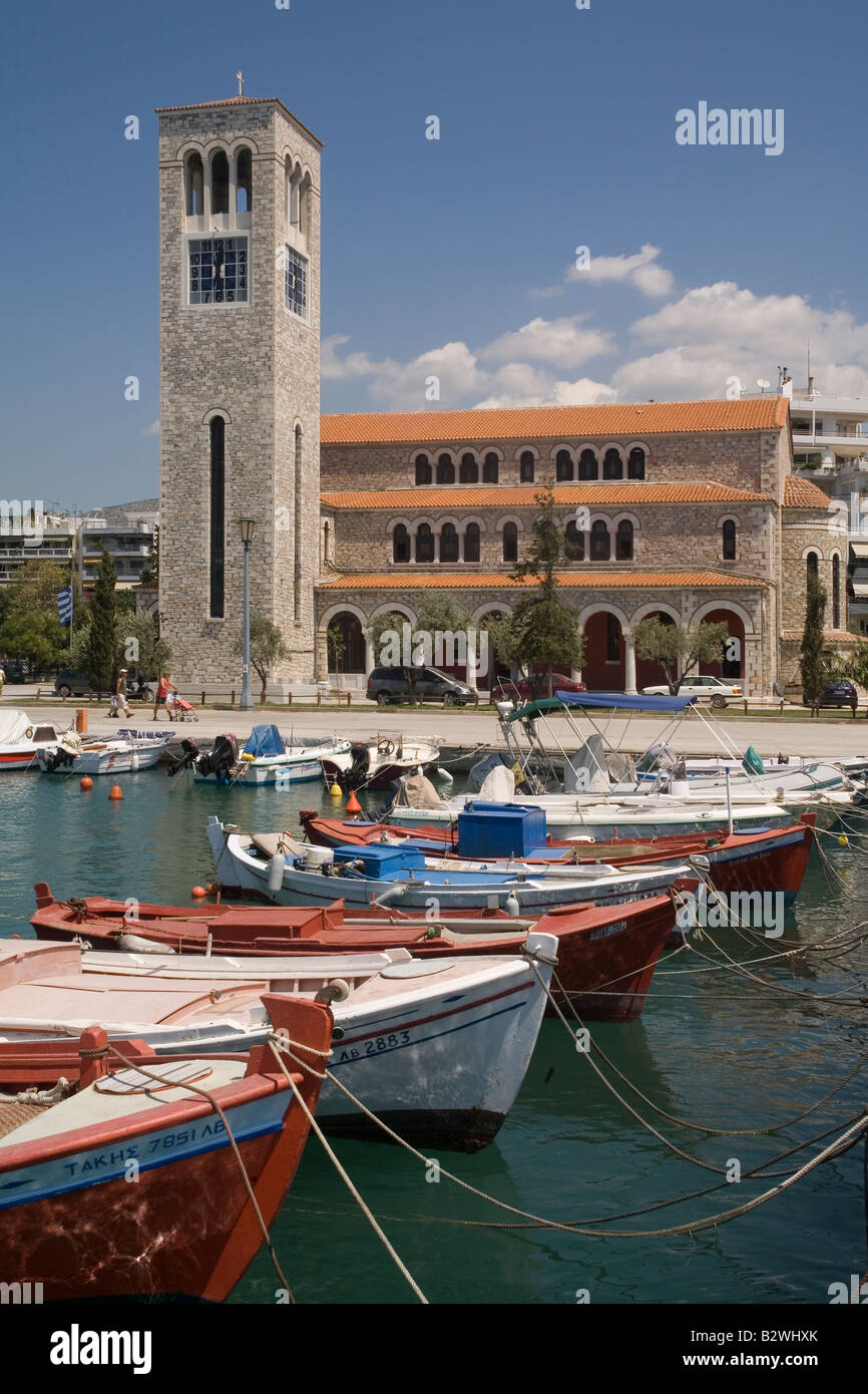 Greece Thessaly Volos Agios Konstantinos church Stock Photo - Alamy
