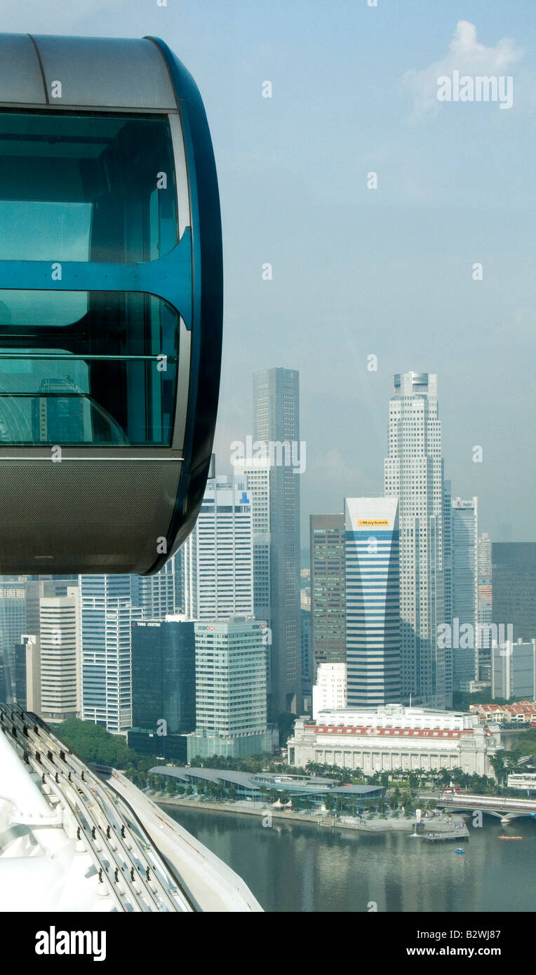 Singapore flyer observation cabin hi-res stock photography and images ...