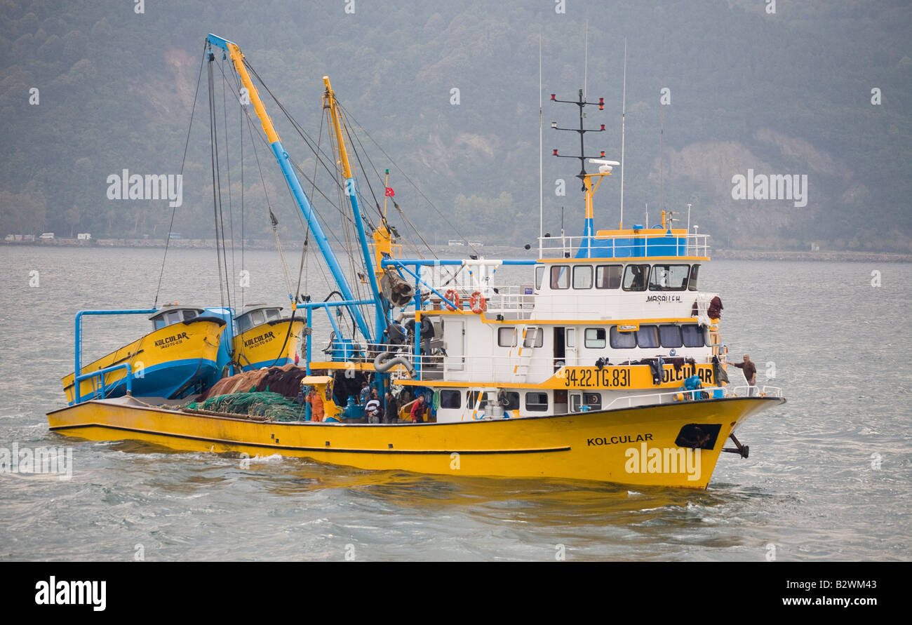 Classic trawler at sea hi-res stock photography and images - Alamy