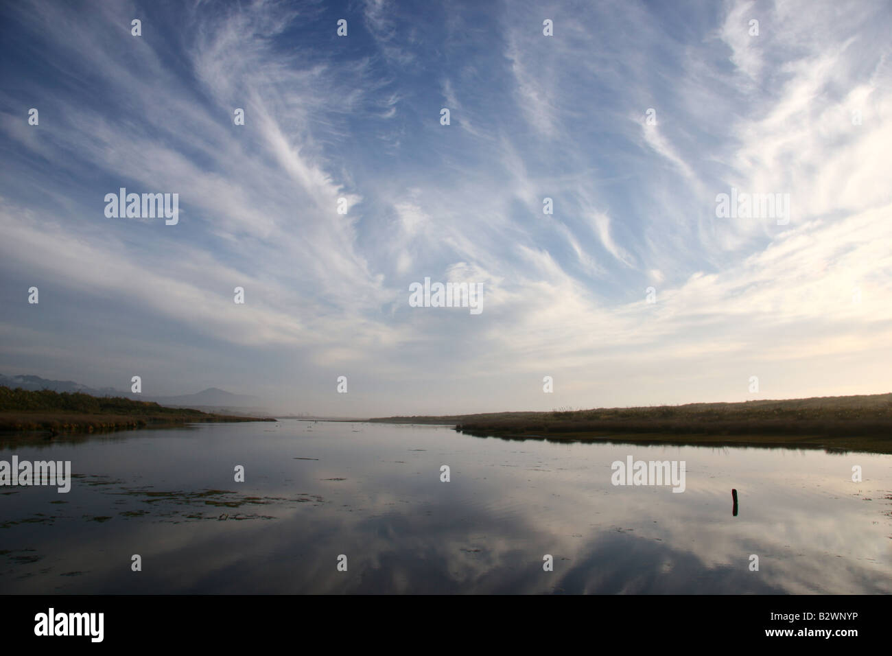 Oparara River Estuary near Karamea on the wild West Coast of the South ...
