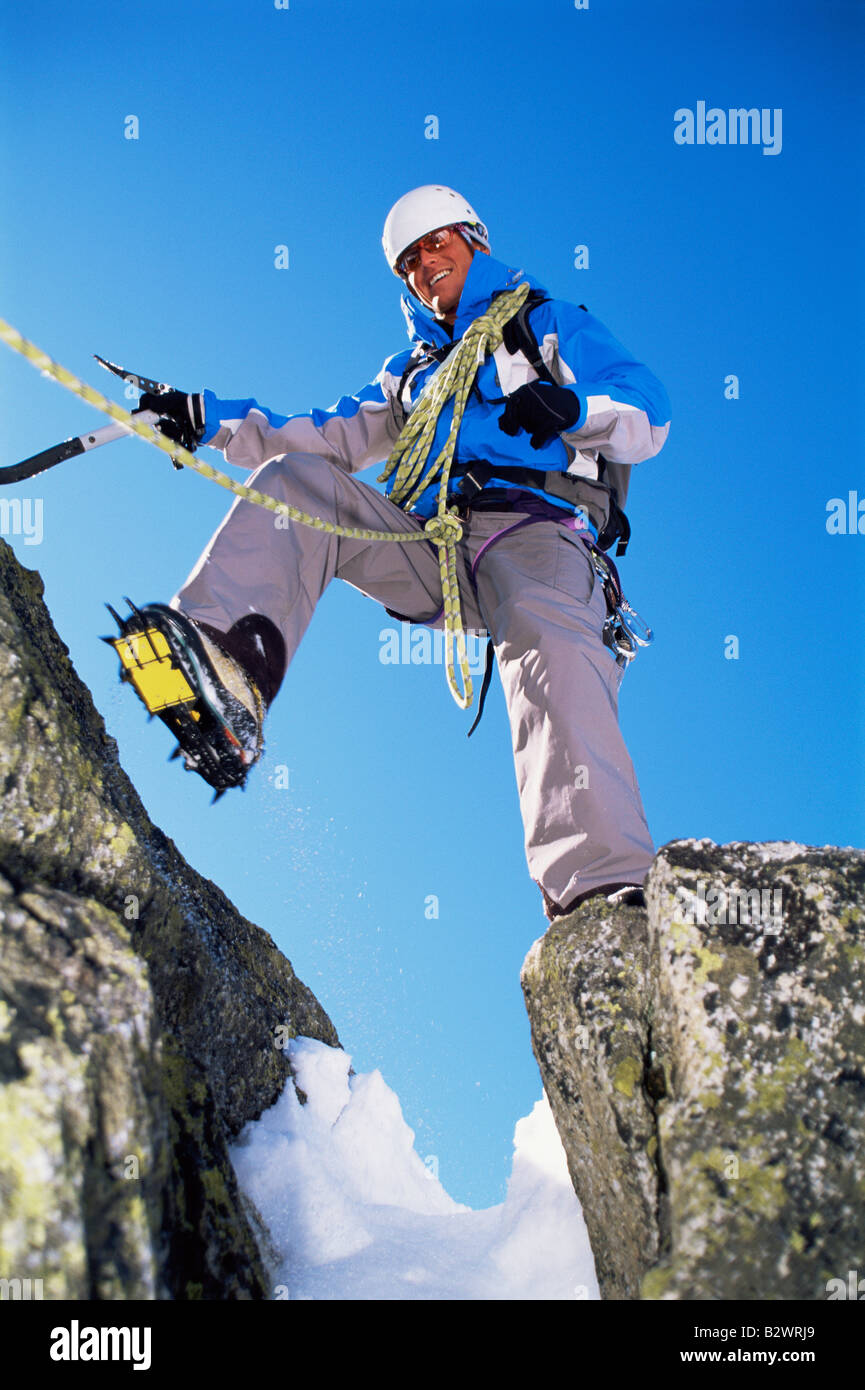Stepping over hi-res stock photography and images - Alamy