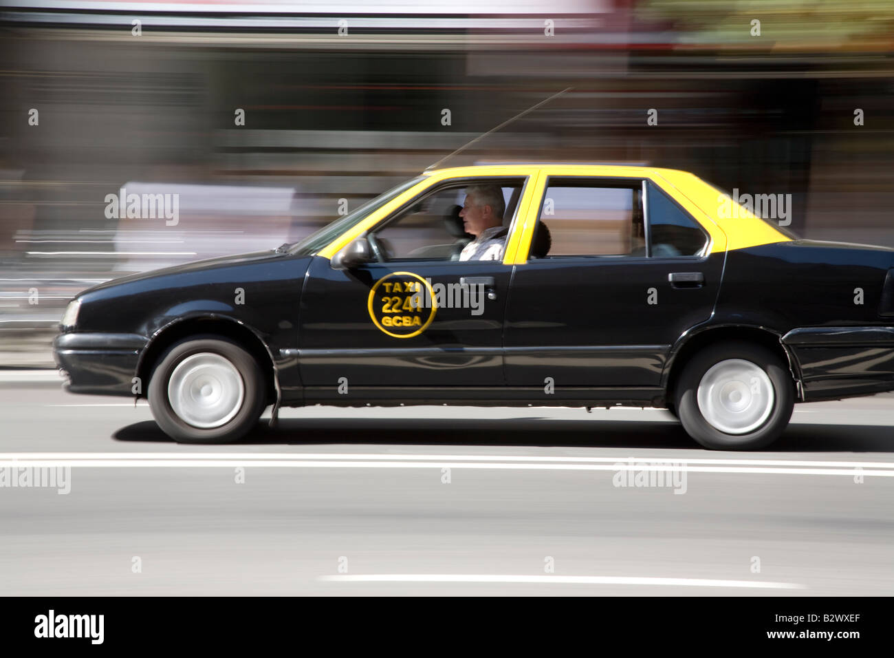 Taxi, Buenos Aires, Argentina Stock Photo - Alamy