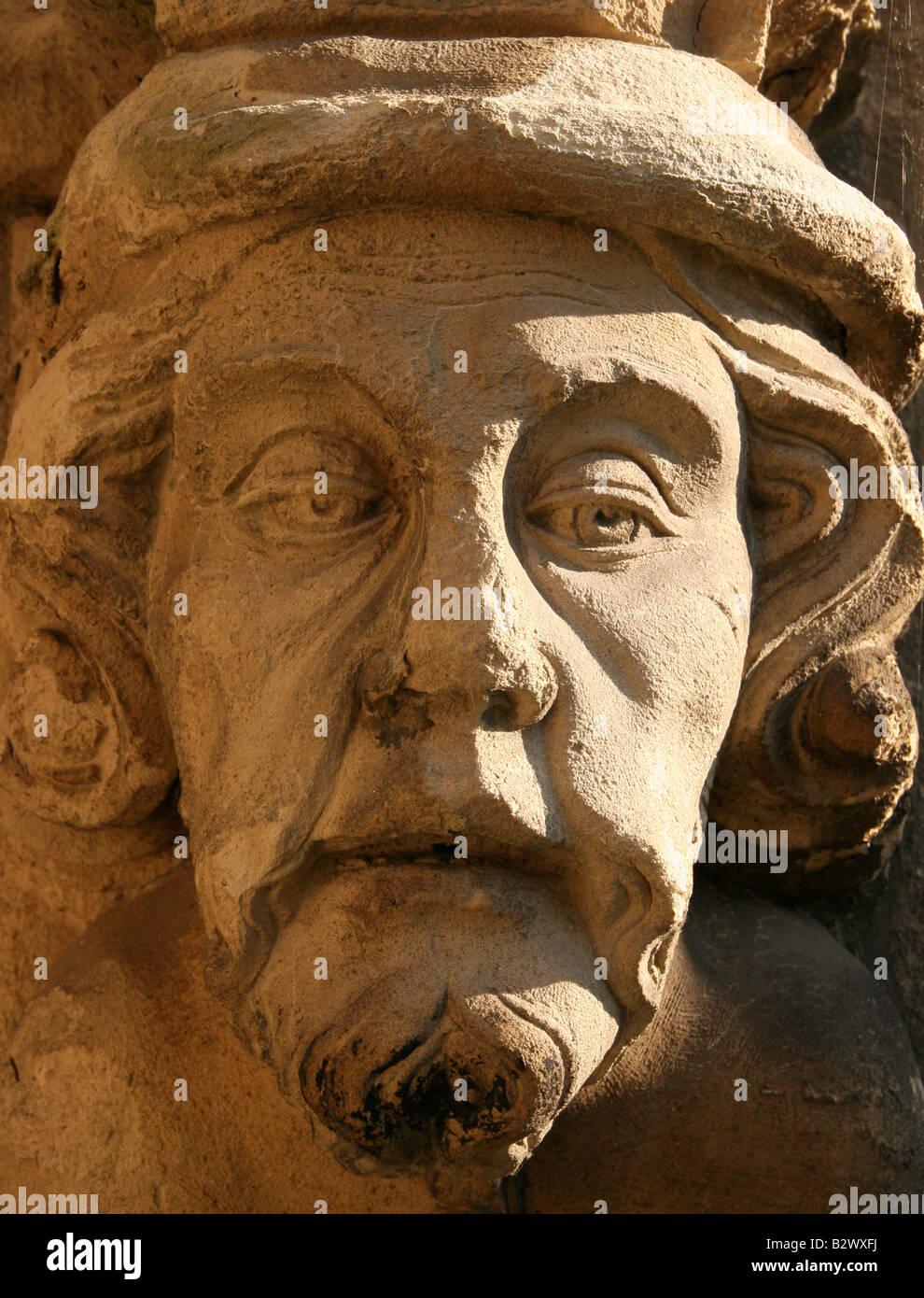 Medieval sculpture at Canterbury Cathedral Kent Stock Photo - Alamy