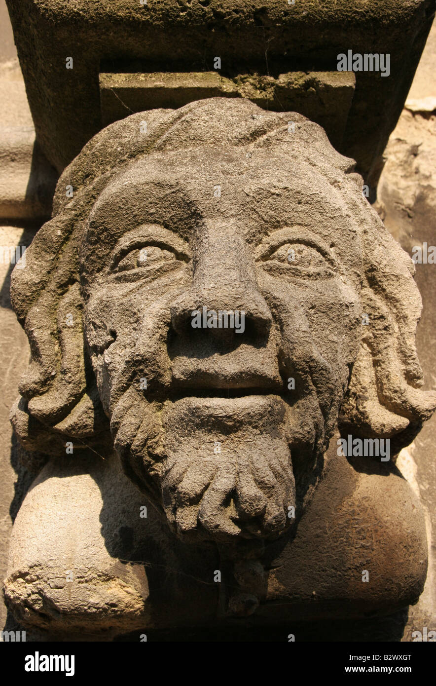 Medieval sculpture at Canterbury Cathedral Kent Stock Photo - Alamy