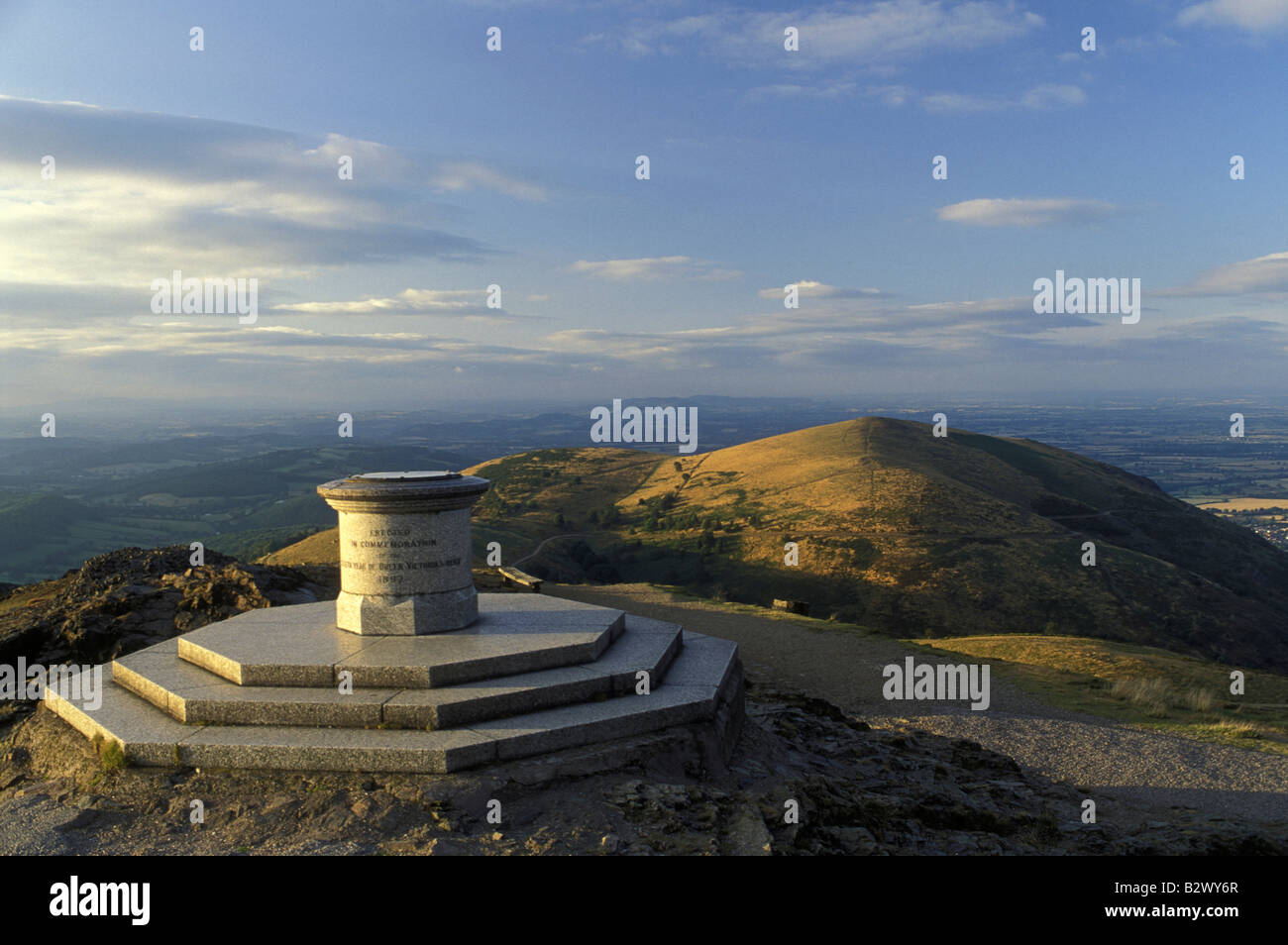 Worcester Beacon, Malvern Hills England UK Stock Photo - Alamy