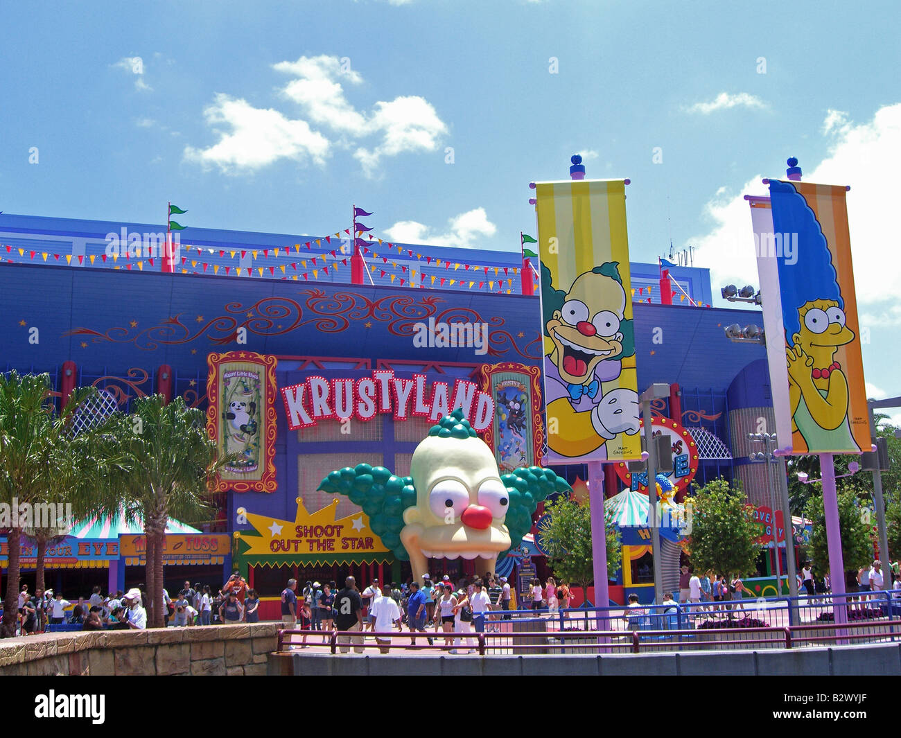Krustyland attraction universal studios in hi-res stock photography and ...