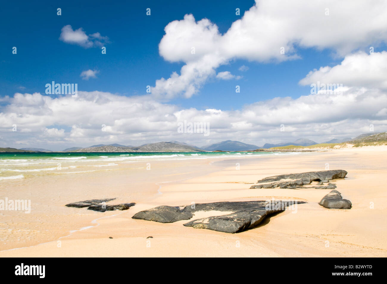 Borve beach, Isle of Harris, Hebrides, Scotland, UK Stock Photo - Alamy